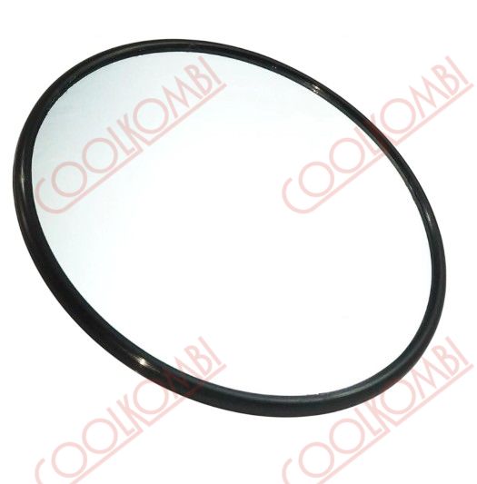 VW Kombi T1 Round rear-view mirror Kombi black - E18 - CoolKombi - VW ...